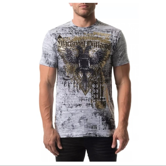 Affliction | Shirts | Affliction Mens Tshirt Dark Times Premium Biker ...